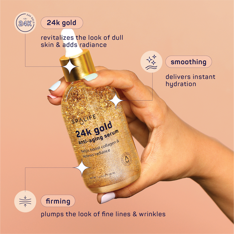 24K Gold Anti-Aging Serum – SpaLife