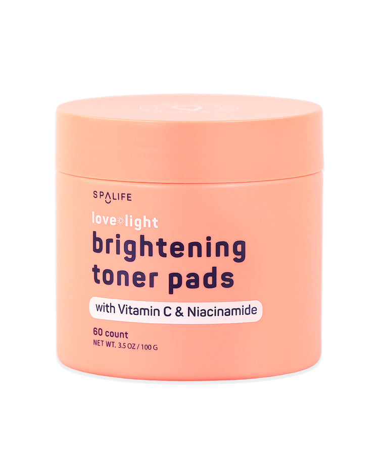 Love + Light Brightening Toner Pads – SpaLife