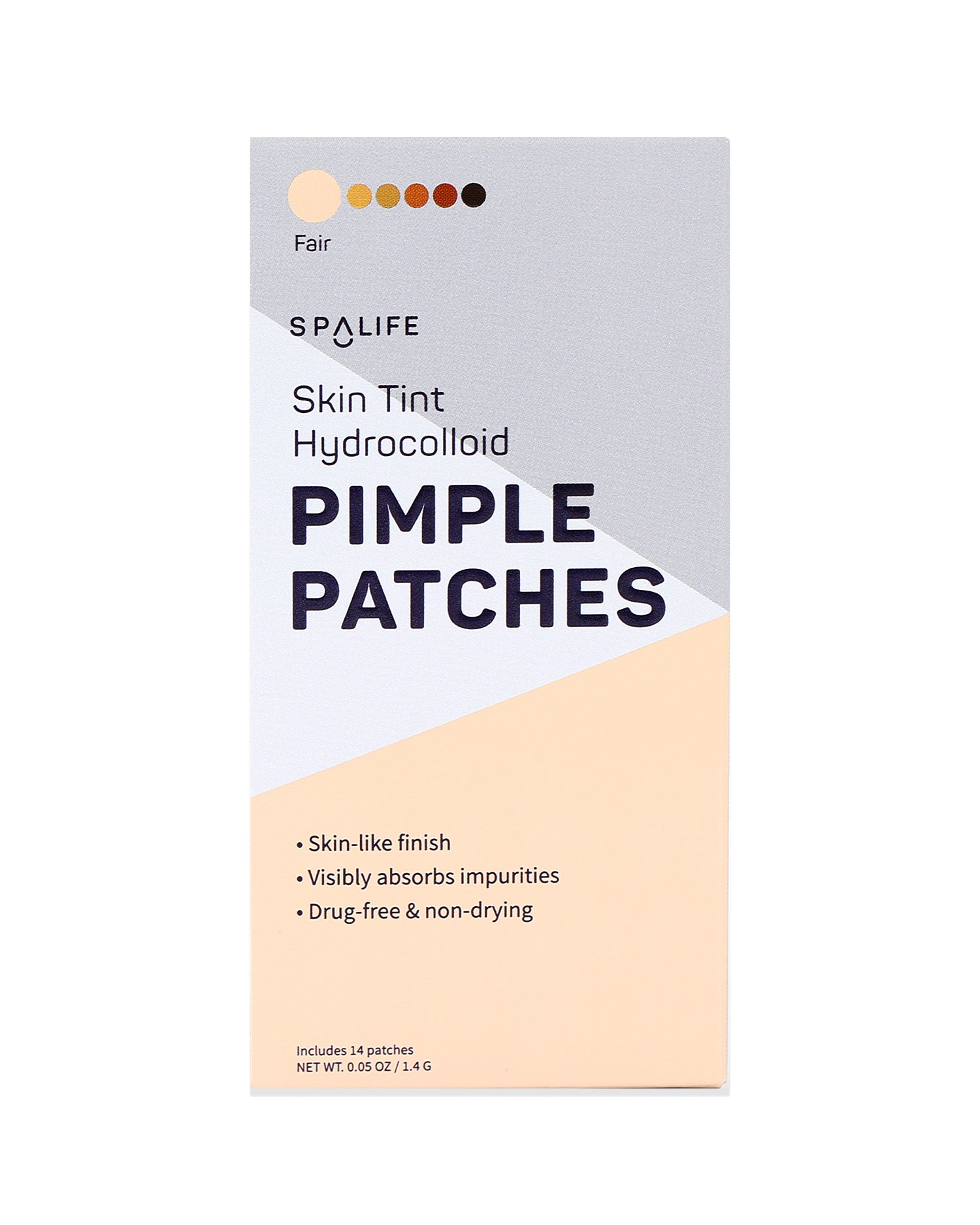 Tinted Pimple Patches, Light – Hydrocolloid Acne Care | SpaLife