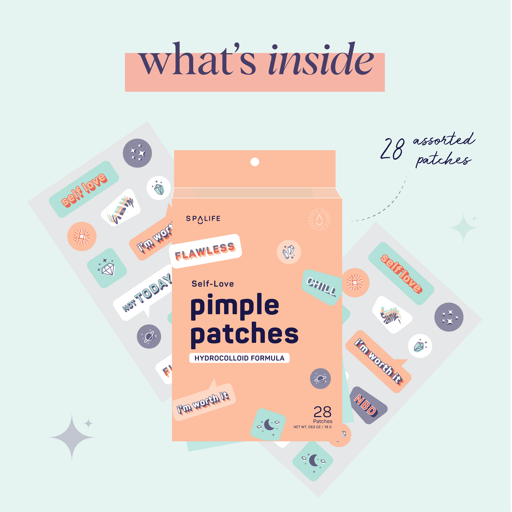 Self-Love Pimple Patches – SpaLife
