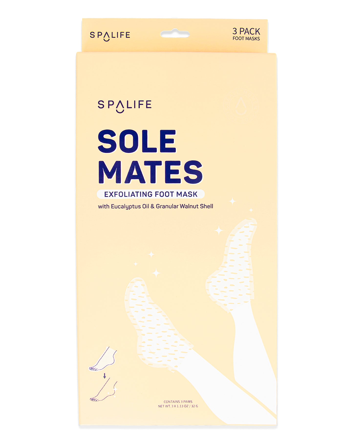 Sole Mates Exfoliating Foot Mask – SpaLife