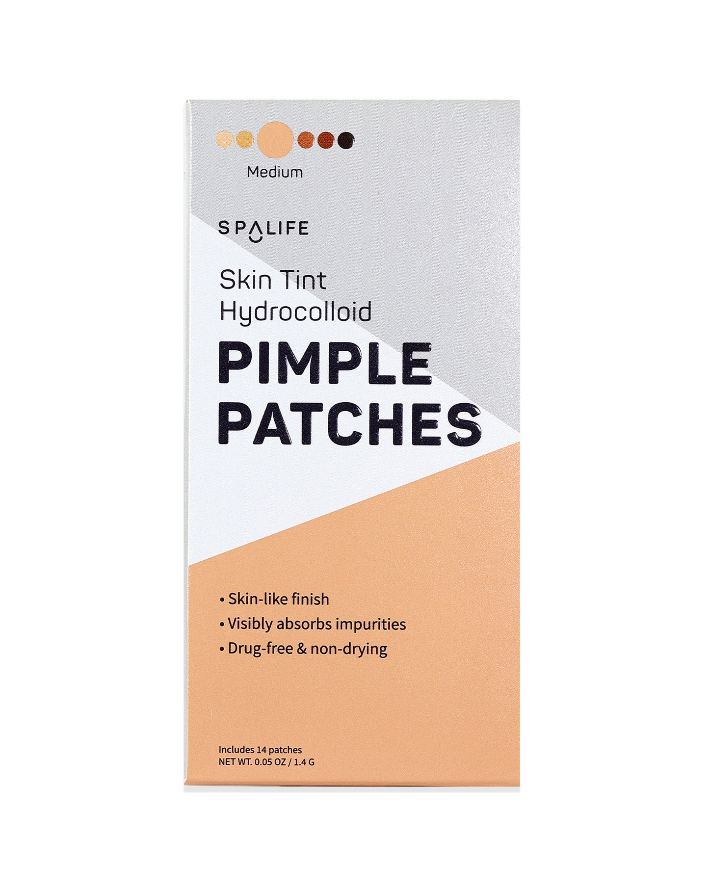 Skin Tint Hydrocolloid Pimple Patches – SpaLife